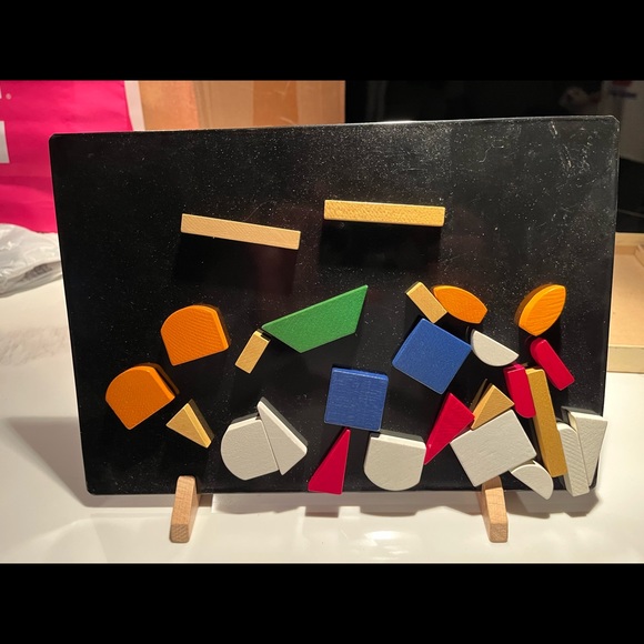 Toys | Vintage Magnaforms 12 X 8 Magnetic Board Shapes | Poshmark